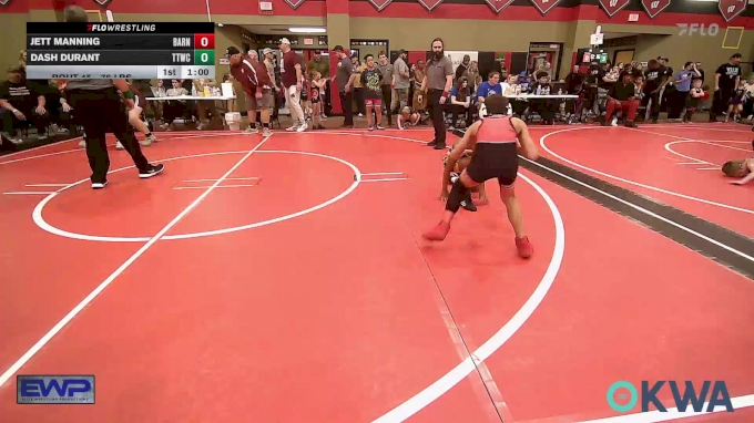 76 lbs Semifinal - Jett Manning, Barnsdall Youth Wrestling vs Dash ...