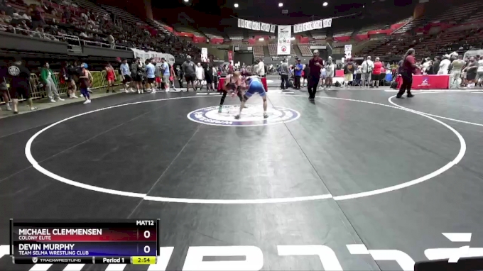 65 lbs Semifinal - Michael Clemmensen, Colony Elite vs Devin Murphy ...