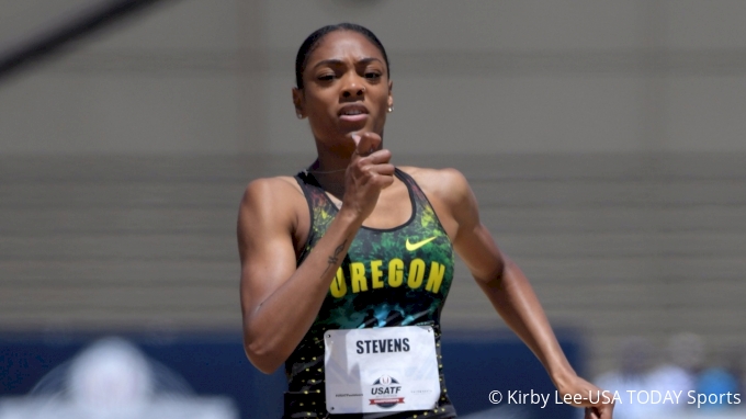 Deajah Stevens Wins U.S. 200 From Lane Nine, Ameer Webb Collects Title ...