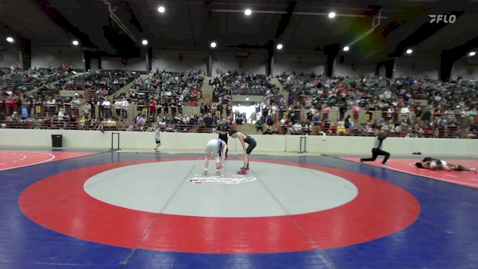 140 lbs Quarterfinal - Bo Garrett, Level Up Wrestling Center vs Cooper ...