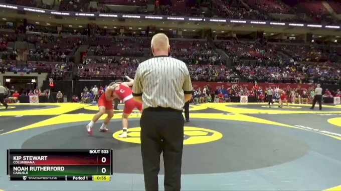 D3-285 lbs Cons. Round 1 - Noah Rutherford, Carlisle vs Kip Stewart ...