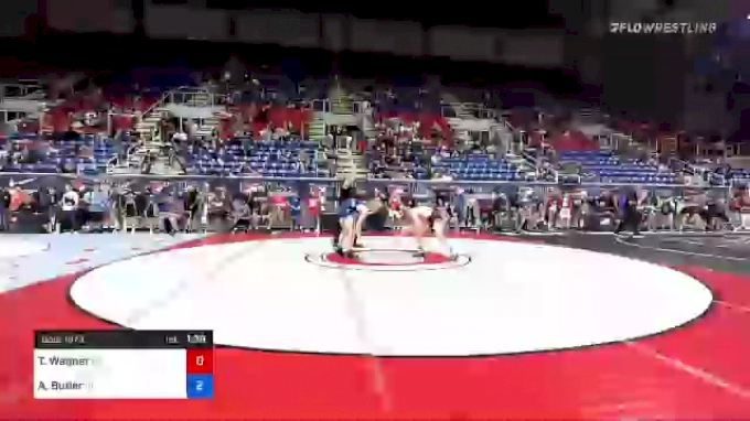 120 lbs Consi Of 32 #2 - Trey Wagner, Pennsylvania vs Adam Butler, Ohio