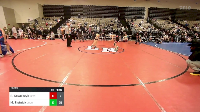 97 lbs Rr Rnd 3 - Ryan Kowalczyk, Revolution WCNJ vs Max Slotnick ...