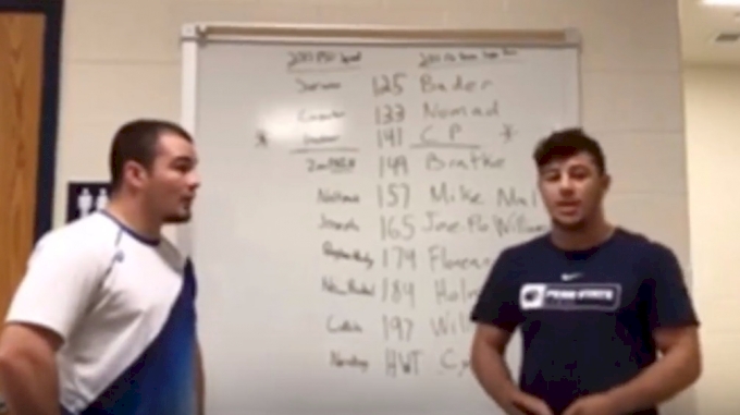 Huge Hypothetical Whiteboard War: PSU '17 vs FloWrestling - FloWrestling