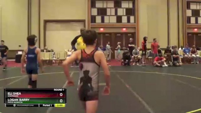 72/78 Round 1 - Eli Shea, Southside vs Logan Barry, Mayo Quanchi