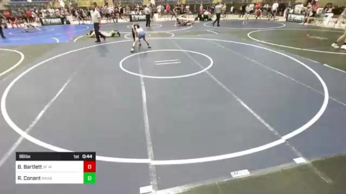 86 lbs Consolation - Braiden Bartlett, 3F Wrestling vs Ridge Conant ...