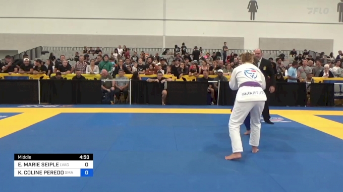ELENA MARIE SEIPLE vs KRISTIN COLINE PEREDO 2023 World Master IBJJF Jiu ...