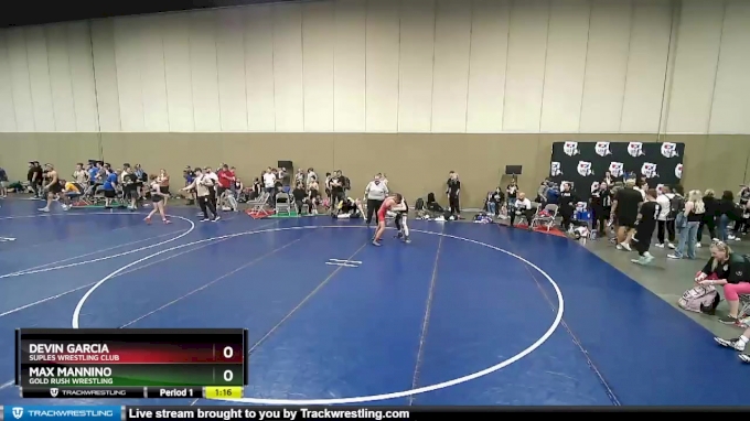 102 lbs 3rd Place Match - Max Mannino, Gold Rush Wrestling vs Devin Garcia, Suples Wrestling Club