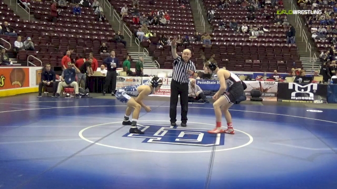 145 lbs Round Of 16 - Dalton Woodrow, DuBois vs Tate Nichter, Chambersburg
