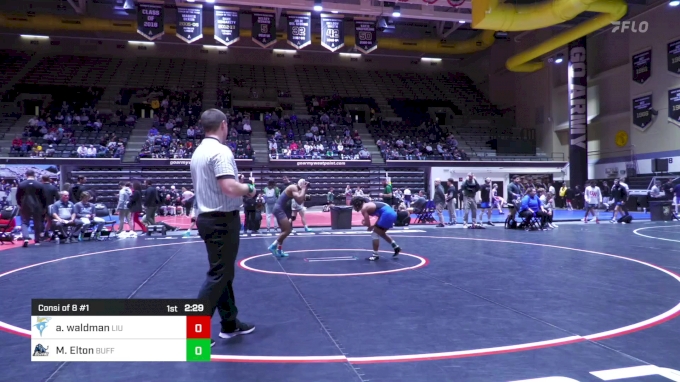 125 lbs Consi Of 8 #1 - Ariel Waldman, Long Island University vs Max ...