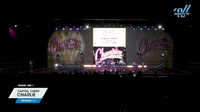 Capital Cheer - Charlie [2024 1.1 Day 1] 2024 Champion Cheer and Dance ...
