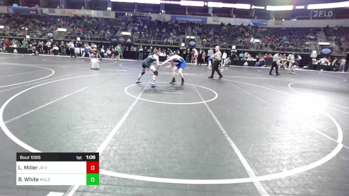143 lbs Consi Of 8 #1 - Landen Miller, Jr Vikes Wrestling Club vs ...