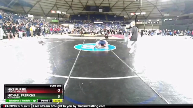 92 lbs Cons. Semi - Michael Frerichs, Washington vs Mike Pursel ...