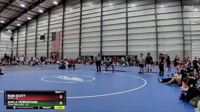 127 lbs Semis - R1 Wb - RAIN SCOTT, ISI WC vs Kayla Moroschan, Team ...