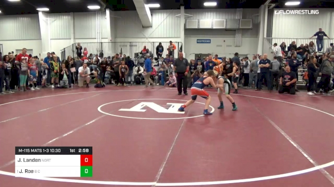 Round Of 16 - Jonathan Landen, North Tonawanda vs Jordan Roe, B C