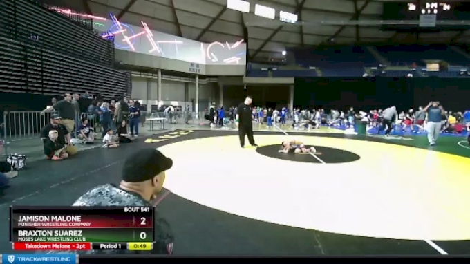 49 lbs 2nd Place Match - Braxton Suarez, Moses Lake Wrestling Club vs ...