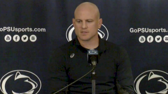 Cael Sanderson At Penn State 2017 Media Day - FloWrestling