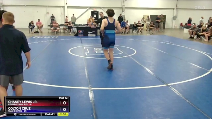 187 lbs Placement Matches (8 Team) - Chaney Lewis Jr., Pennsylvania Red ...