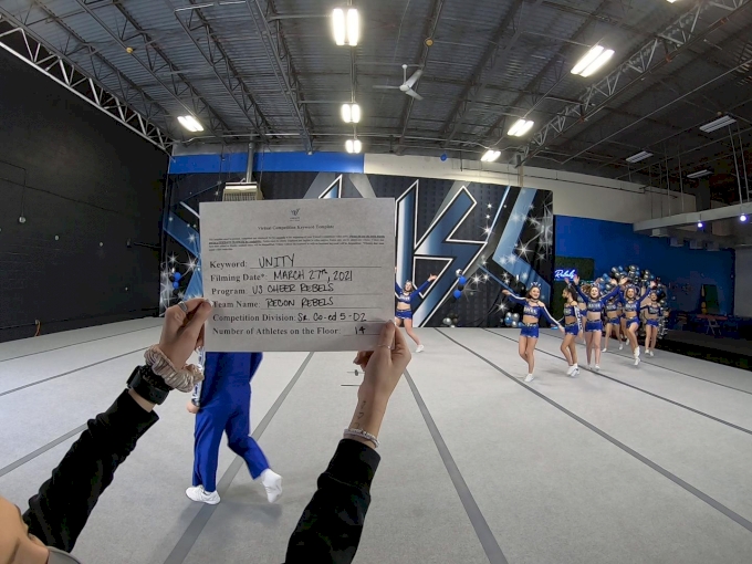 US Cheer Rebels - Recon Rebels [L5 Senior Coed - D2] 2021 Mid Atlantic ...