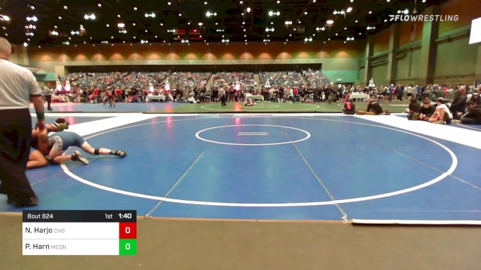 145 lbs Round Of 32 - Nathan Harjo, Choctaw vs Preston Harn, McQueen