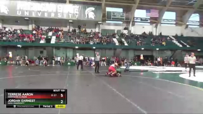 141 lbs Cons. Round 2 - Trey Piotrowski, Illinois vs Nathan Young ...