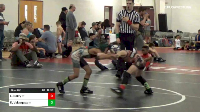 58 lbs Consi Of 4 - Logan Barry, CT vs Kaden Velazquez, QT
