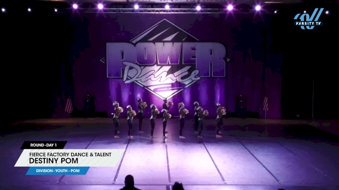 Fierce Factory Dance & Talent - Destiny Pom [2024 Youth - Pom Day 1 ...