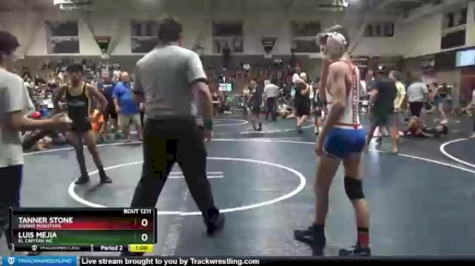 115 lbs Cons. Round 4 - Tanner Stone, Swamp Monsters vs Luis Mejia, El ...