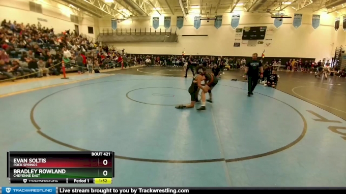 112-123 lbs Round 2 - Bradley Rowland, Cheyenne East vs Evan Soltis ...