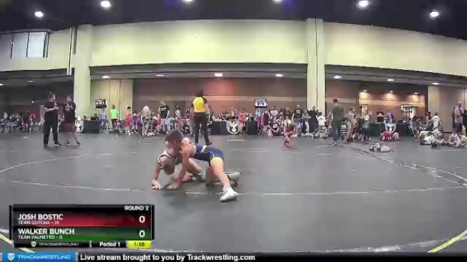 85 lbs Round 2 (4 Team) - Josh Bostic, Team Gotcha vs Walker Bunch ...