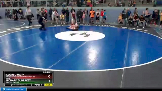 136 lbs Round 2 - Richard Dunlavey, Mat-Su Matmen vs Cobin O`Mary, KNIK ...