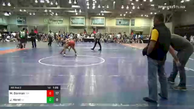 126 lbs Prelims - Meathead Gorman, Tiger Wc vs Josh Horst, The ...
