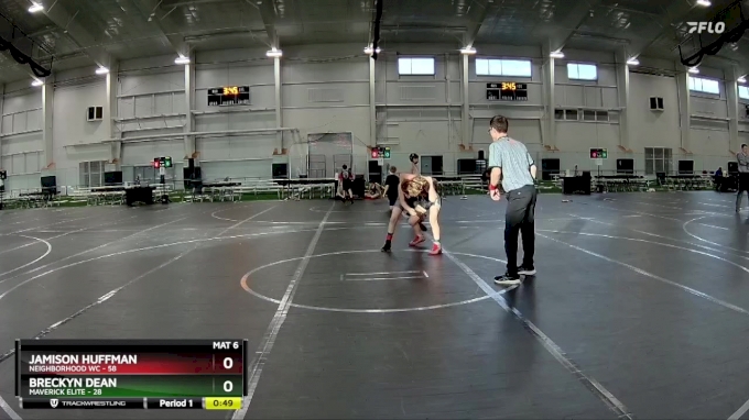 92-96 lbs 1st Place Match - Jamison Huffman, Neighborhood Wc vs Breckyn ...