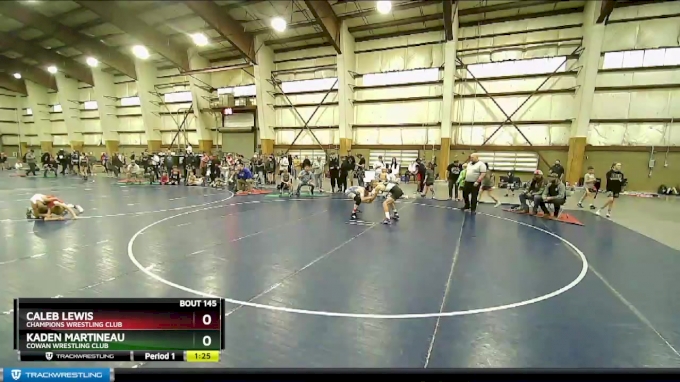 115 lbs Round 1 - Caleb Lewis, Champions Wrestling Club vs Kaden ...