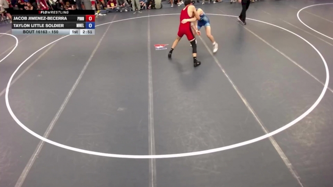 150 lbs Cons. Round 3 - Jacob Jimenez-Becerra, Pinnacle vs Taylon ...