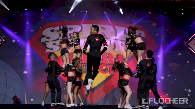 Knight Time Cheer XO, 360 To Split?! - FloCheer