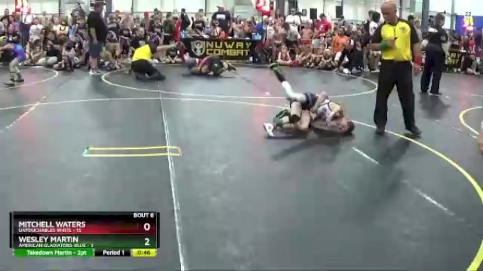 60 lbs Round 2 (6 Team) - Mitchell Waters, Untouchables White vs Wesley ...