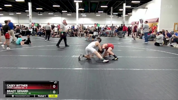 92 lbs Round 3 (8 Team) - Brady Genard, Dynasty Ruthless/U2 vs Casey ...