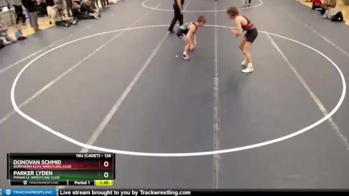 126 lbs Semifinal - Donovan Schmid, Northern Elite Wrestling Club vs ...