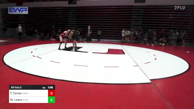115 lbs Rr Rnd 2 - Tate Caves, Owasso Girls HS vs Marina Loera, Garden ...
