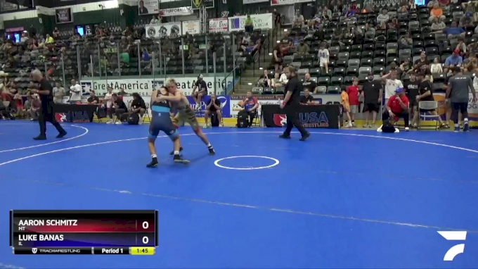 149 lbs Cons. Semi - Aaron Schmitz, MT vs Luke Banas, IL