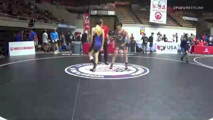 170 lbs Cons. Semi - Micah Porter, California vs Aidan Higgs, Cabrillo ...