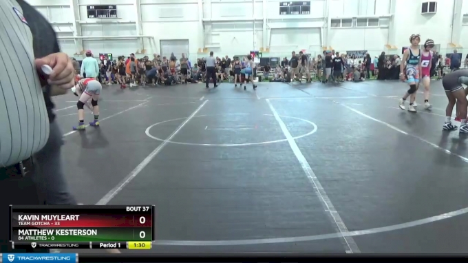 96 lbs Round 8 (10 Team) - Kavin Muyleart, Team Gotcha vs Matthew ...