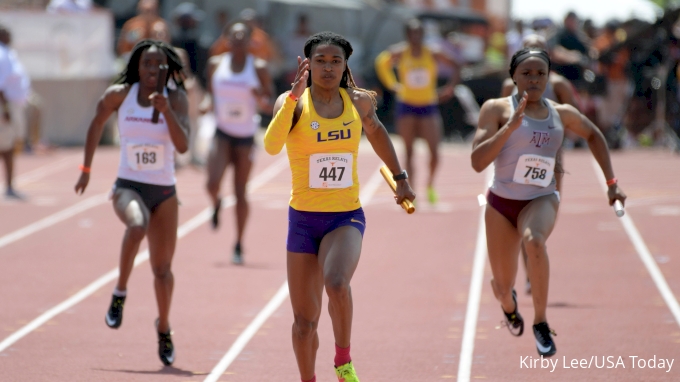 WATCH: LSU 4X1 Runs World Lead, Ninth-Fastest NCAA Mark All-Time - FloTrack
