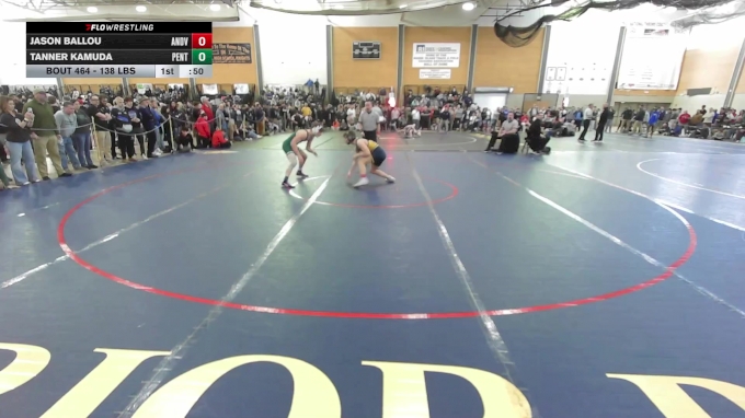 138 lbs Consi Of 8 #2 - Jason Ballou, Andover vs Tanner Kamuda, Pentucket