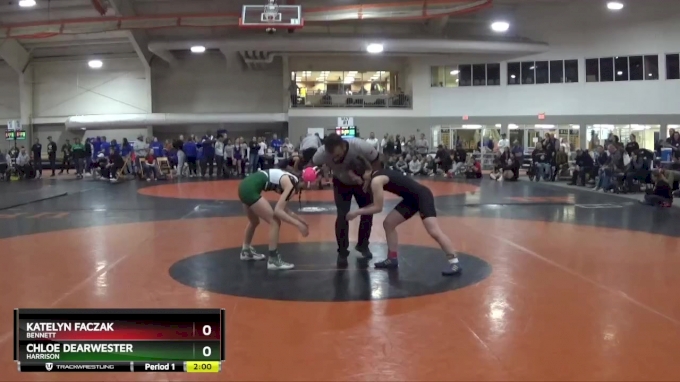 105 lbs Semifinal - Chloe Dearwester, HARRISON vs Katelyn Faczak, Bennett