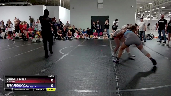 145 lbs Semis & 1st Wrestleback (8 Team) - Kendall Bibla, POWA vs Thea ...