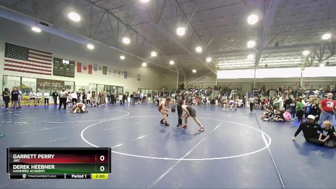 150 lbs Quarterfinal - Derek Heebner, Hammers Academy vs Garrett Perry, JWC