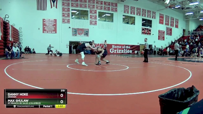 215 lbs Quarterfinal - Max Shulaw, St Francis De Sales (Columbus) vs ...