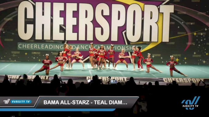 Bama All-Starz - Teal Diamondz [2022 L2 Senior - Small] 2022 CHEERSPORT ...